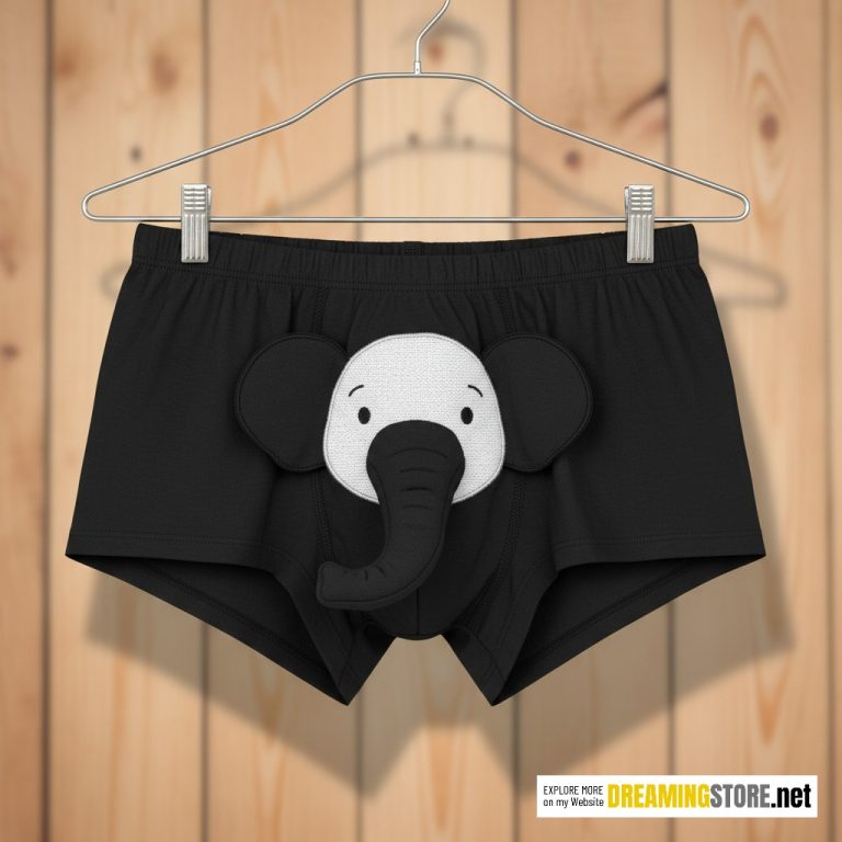 Perfect Valentine’s Surprise: Chill Elephant Ultra-Soft Boxer