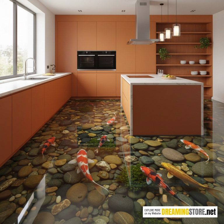 Aquarium Flooring for Kitchens — A Dive into Design Innovation