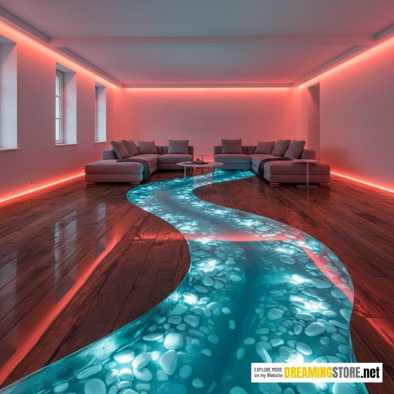 Incredible Epoxy River Flooring | Dive into the Ultimate 3D Design