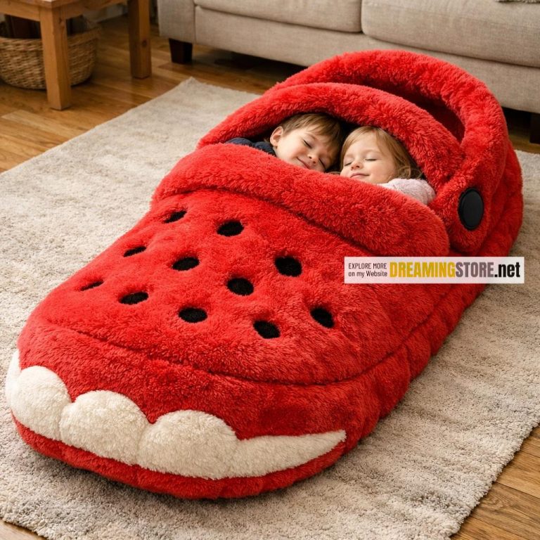 Crocs Shoes Sleeping Bag for Adults & Kids | Cozy, Quirky, Trendy