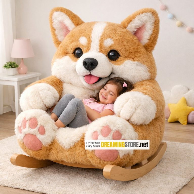 Fluffy Dog Rocking Chair - The Ultimate Cute Furniture of 2026