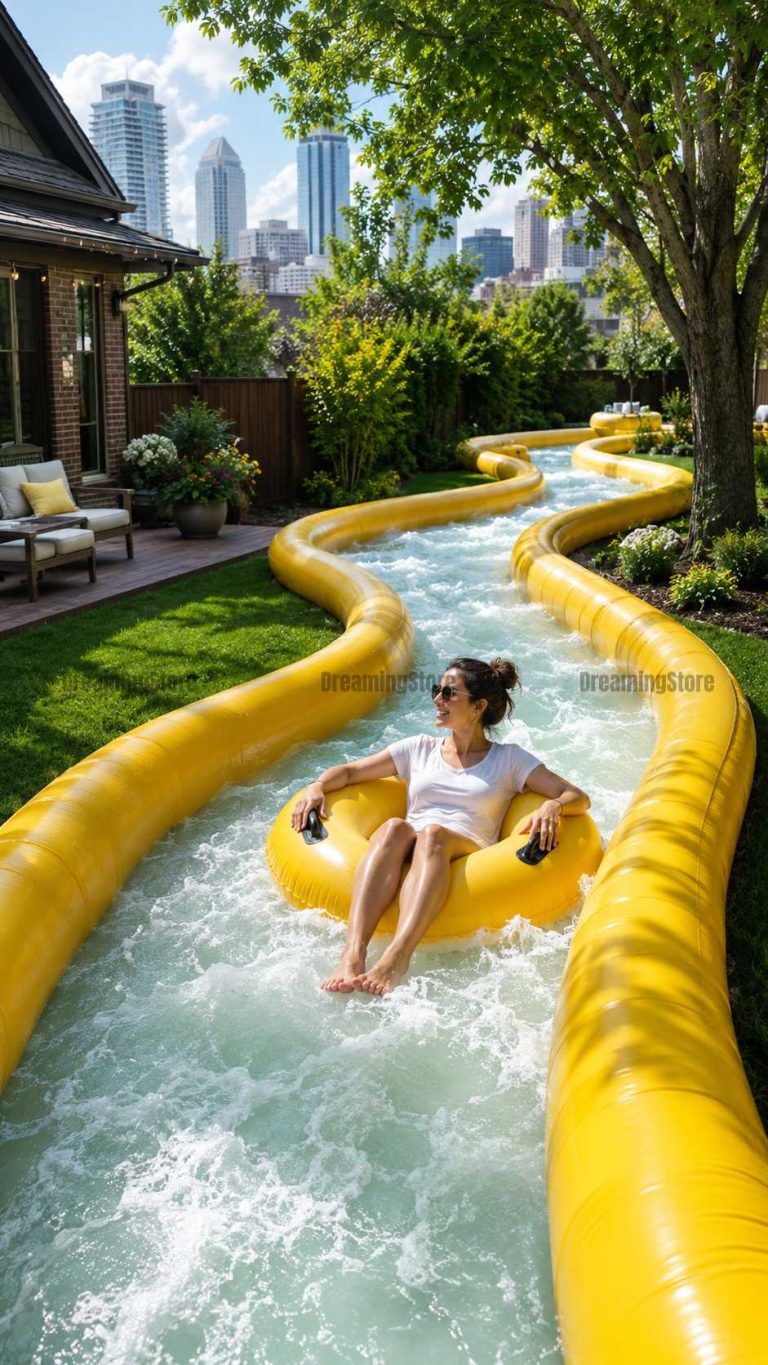 Giant Inflatable Lazy River Pool - Colors, Sizes & Where to Buy